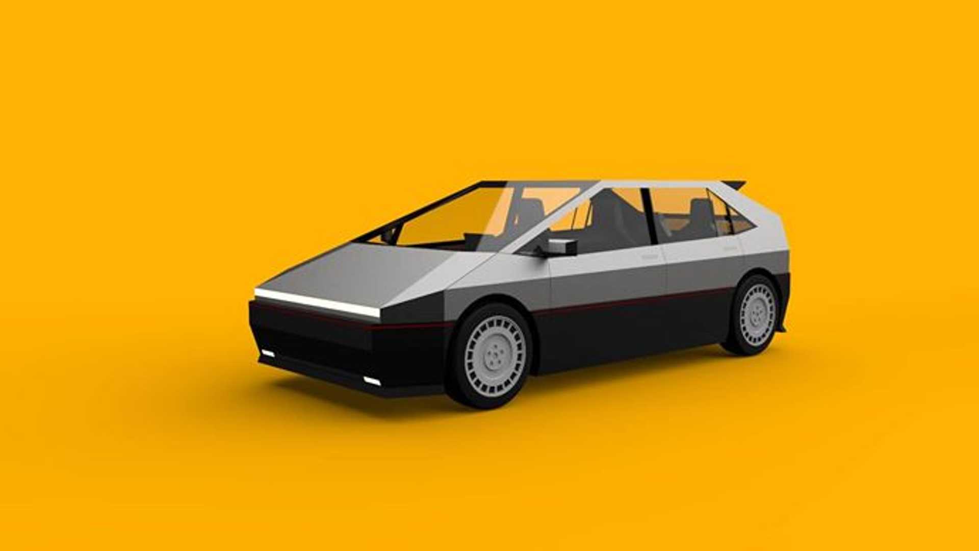 Tesla Cyberhatch: в мережі поширили зображення легковика у стилі ...