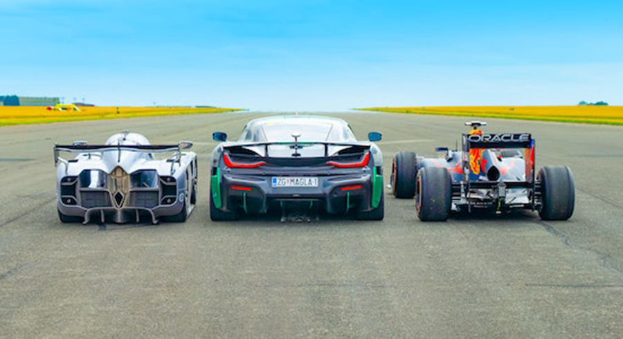 Відео дня: електричний суперкар Rimac Nevera обійшов у драг-заїзді ...