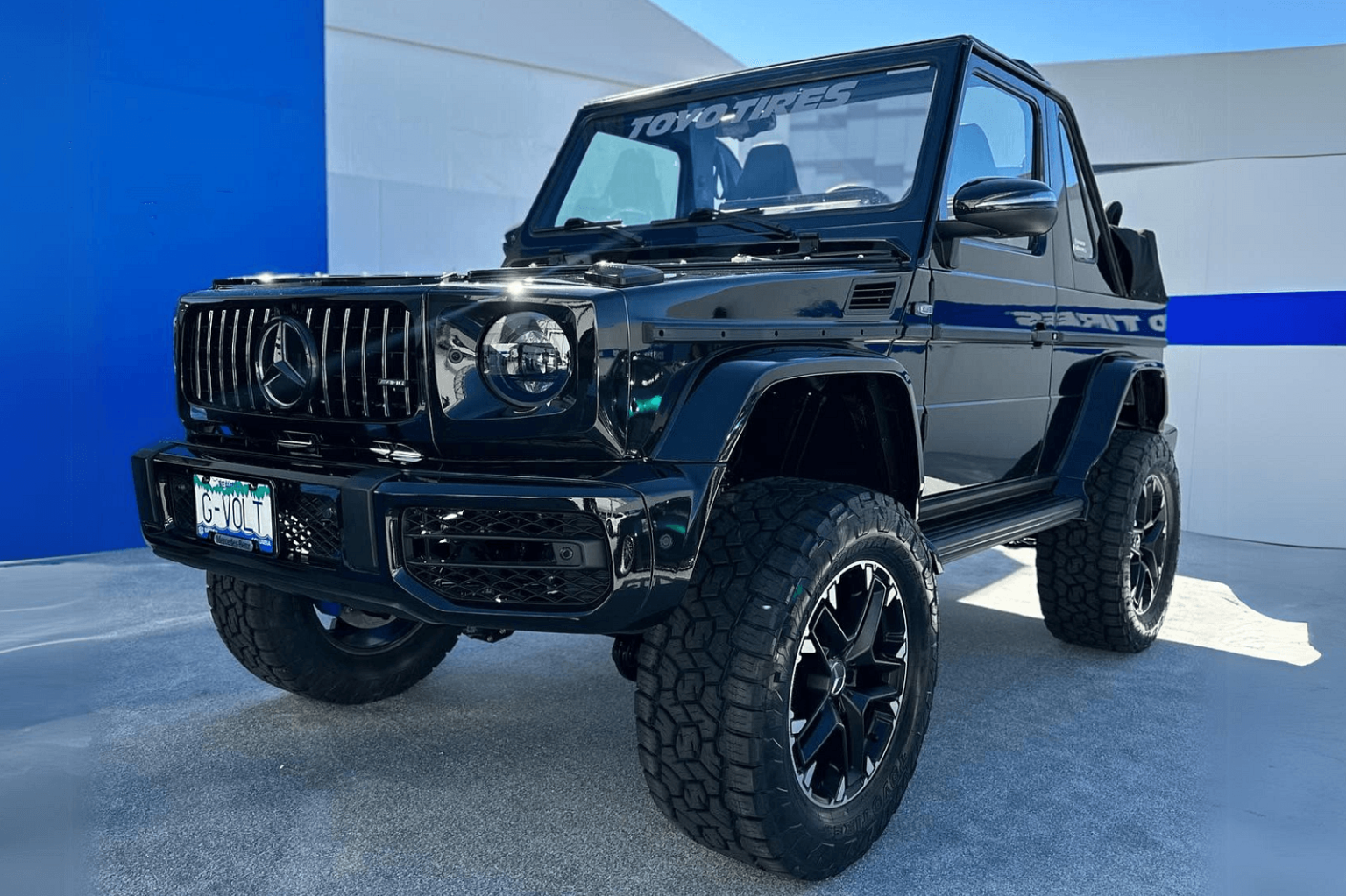 З силовою установкою від Tesla: кабріолет Mercedes-Benz G-Class ...